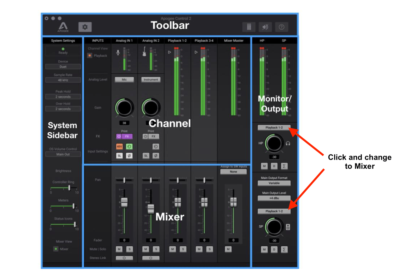 How to enable direct monitoring for Duet 3
