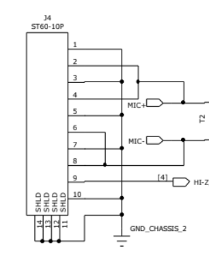 ONE Breakout Cable Pin-Out Diagram