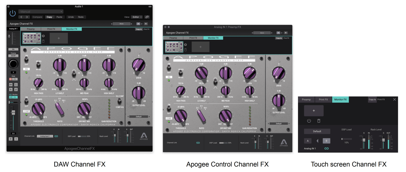 Using the Channel FX Plugin with Symphony Desktop