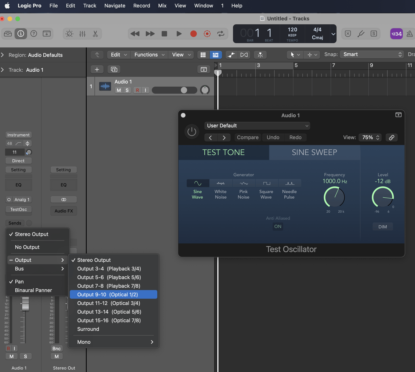 How to setup and test optical inputs and outputs in Control for Element ...